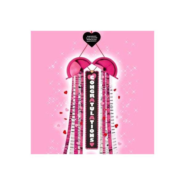 史上初！可愛すぎるピンクのくすだま！　  　  メタルピンクのボディからピンク＆シルバーのキラキラテープと　  レース風垂れ幕、そしてハート型の紙ふぶきが出る超ラブリー仕様のくすだま！　  　  ※繰り返し使用可能です。　  　  　  【...