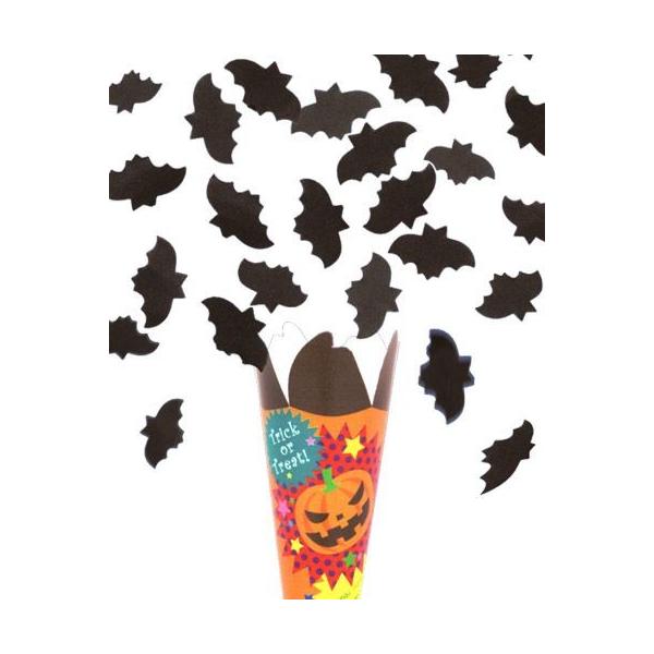 コウモリの形の紙吹雪が飛び出すクラッカーと、５色のキラキラテープが飛び出すクラッカーの２種類のクラッカーを詰め合わせたハロウィン専用のよくばりセット！パーティー、仮装パレードetcを派手に演出【関連ワード】ハロウィンクラッカー ハロウィング...