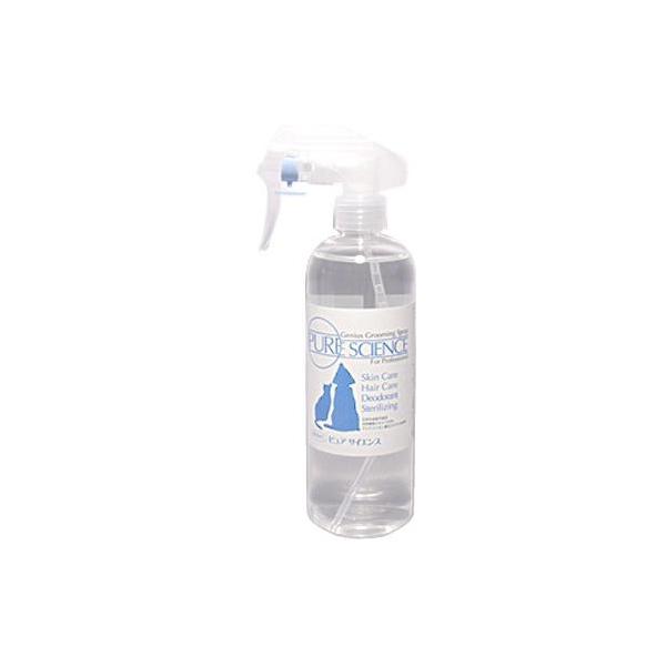 グルーミングスプレー兼消臭・除菌剤！ピュアサイエンスは一切の化学合成剤を使用せず「120種類の天然植物エキス」と独自のプラチナ+サイゴフィルターを通して作られた「マイナスイオン還元ミネラル水」を高レベルで組み合わせた万能水です。飲用水レベル...