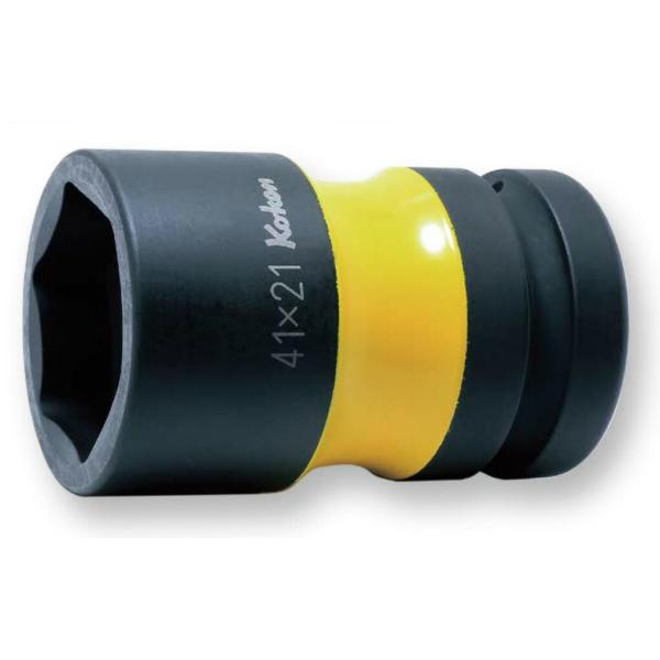 大型車のダブルタイヤ用コンビネーションソケットを全面刷新しました。中間部を色分けし、一目でサイズ確認が行えます。ソケット内部、インナーナット用の4角開口部の面取りを改良し、インナーナットとのはめ合わせがしやすくなりました。・大型車・トラック...