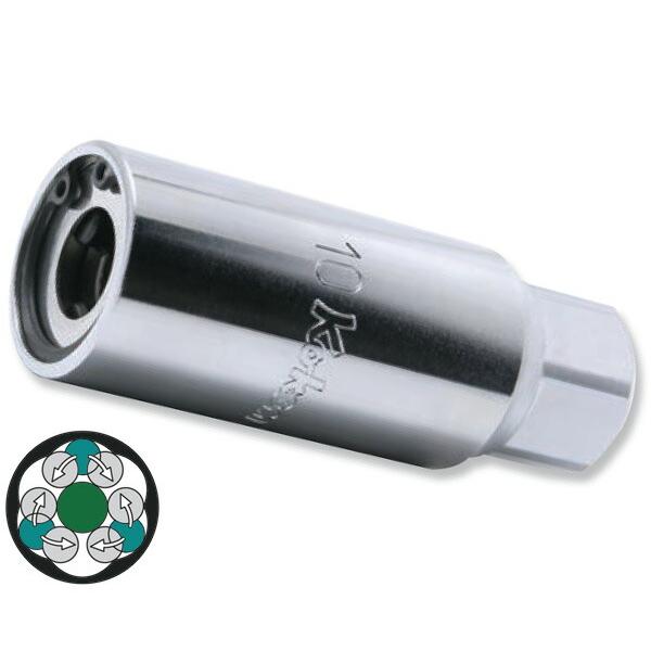 スタッドボルト用工具 スタッドボルト抜き(mm )外径 24mm 全長 65mm 適用径：M8差込外径（六角）：21