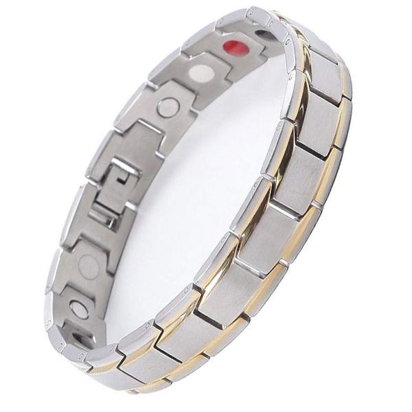 メール便送料無料【商品概要】メンズ用 大粒ゲルマニウムチタンブレスレット 錆や変色がないチタン素材を採用。お手入れ楽で金属アレルギーの方でもご使用いただけます。【サイズ】幅1.2cm / 長さ22cm【ゲルマニウムの特徴】ゲルマニウムには3...