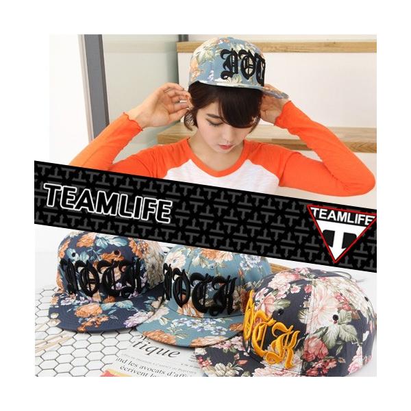 DOCK ロゴ FLOWER PATTEN キャップ ビックロゴ キャッ