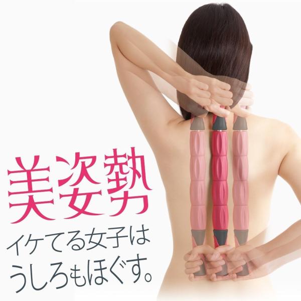 直径4・長さ46(cm)／250g素材・成分：ポリプロピレン、熱可塑性ゴム筋膜をコロコロほぐして内面からリフレッシュ美姿勢×美腹【筋膜とは】筋肉を包む膜のことです。運動不足や長時間同じ姿勢でいると筋膜は硬くなり、可動域が狭くなるといわれてい...