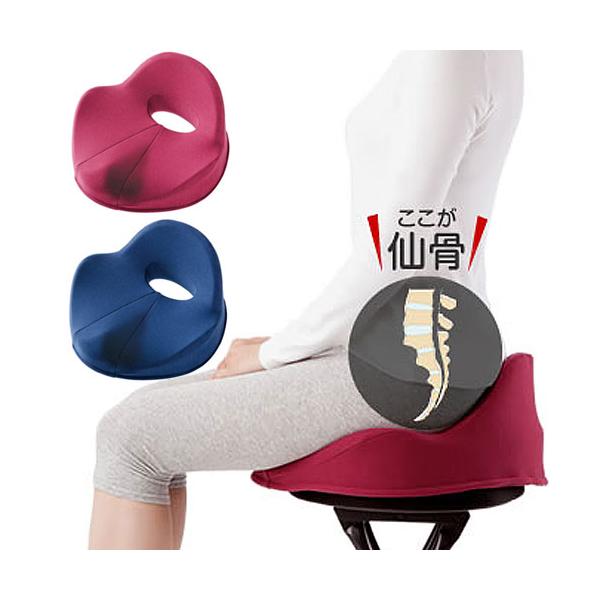 仙骨を律して猫背矯正をサポートするクッション仙骨を立てることで骨盤が安定し背骨のS字カーブが自然に保たれます。姿勢を楽に正し、体への負担を軽減。心身共に快適で健やかな生活に。人間工学に基づいた傾斜で骨盤の中心にある仙骨を立ち上げ、正しい背骨...