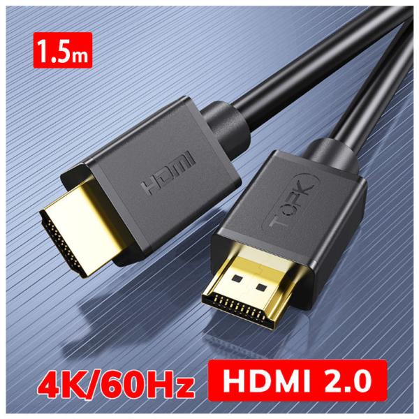 HDMI 2.0 高画質ケーブル 4K 高画質解像度4K画質60Hzの更新率3840*2160 解像度で出力、繊細かつ鮮明にeARC 高解像度オーディオ効果接続端子めっき処理で酸化、さび止め■製品仕様■HDMIバージョン: HDMI 2.0...