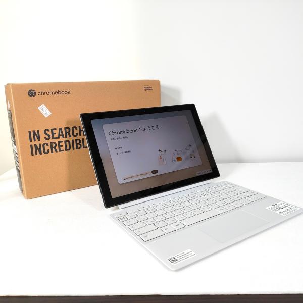 【商品説明】ASUSCM3001DM2ASUSのChromebookです。日常作業や動画視聴、インターネット閲覧などにご使用いただけます。詳細な状態は写真をご確認ください。CPU：MediaTek Kompanio 520 (8186)メモ...