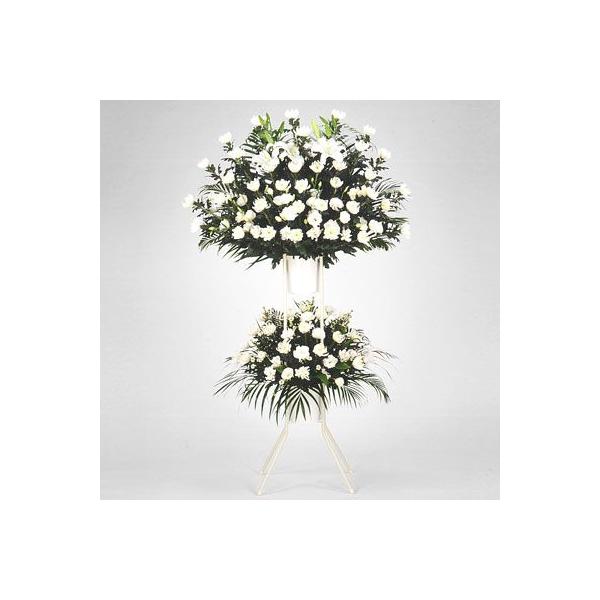 故人へ思いを託してお届けするお花。各種供花（葬儀用含む）は、地域の慣習などにより、花材・価格・形状・名札・設置場所などがそれぞれ異なります。※花器（スタンドなど）はレンタルです。511409故人へ思いを託してお届けするお花。　お急ぎギフトは...