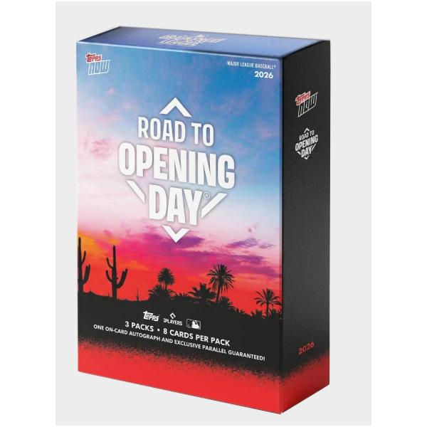 【発売日：2026年06月20日】【予約商品】2026 Road To Opening Day MLB Topps NOW  ? Autograph Collector’s Box  大谷翔平  1BOX ボックス25　トップス　大谷 翔平...