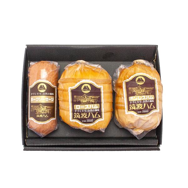 茨城県ブランド豚肉「常陸の輝き」を使い、直火炭火で乾燥させ桜の薪による燻煙で薫り、風味がよいロースハムとボンレスハムとポークソーセージの詰合せ。※2022年11月より商品内容を一部変更しております。■ロースハム茨城県ブランド豚肉「常陸の輝き...