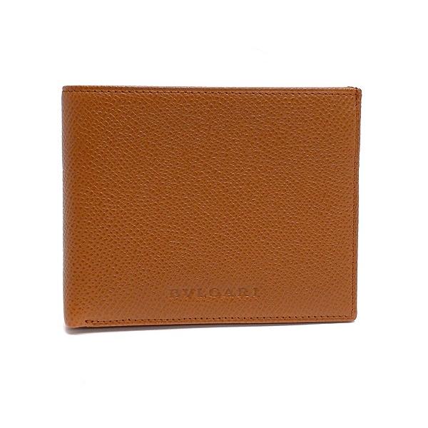 BVLGARI ブルガリ 財布 二つ折り コンパクト財布 札入れ レザー BVLGARI ブルガリ 財布 二つ折り コンパクト財布 札入れ レザー