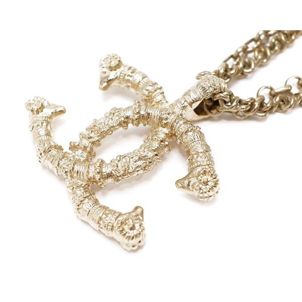 CHANEL シャネル ネックレス ペンダント ココマーク CC 羊 CHANEL シャネル ネックレス ペンダント ココマーク CC 羊