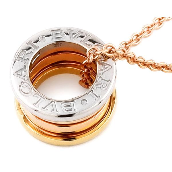 ブルガリ BVLGARI ネックレス B-zero1 ビーゼロワン パーフェクトミステイク K18YG イエローゴールド K18PG ピンク K18WG ホワイト 18金 レディース メンズ ...