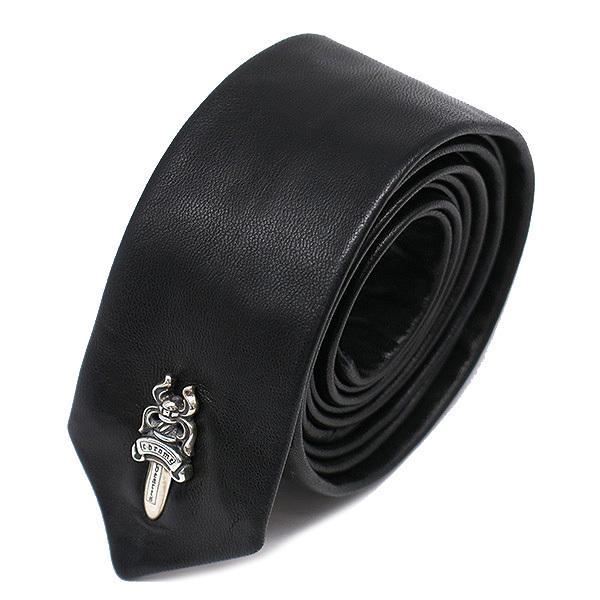 CHROME HEARTS クロムハーツ ネクタイ TIE NEK SKNNY LTHR CHROME HEARTS クロムハーツ ネクタイ TIE NEK SKNNY LTHR