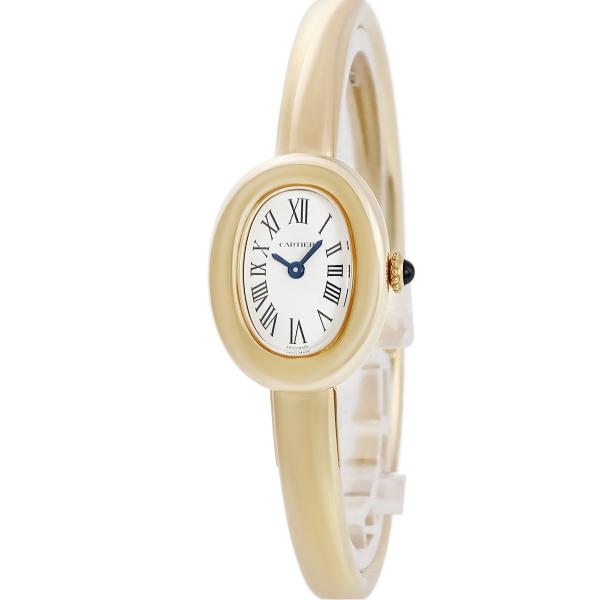 ■商品情報[管理番号]240500518743 [ブランド]カルティエ（Cartier）[対象]レディース[モデル]ベニュワール ミニ サイズ17[型番]WGBA0035[ムーブメント]クオーツ[カラー] 【文字盤】シルバー【バンド】ゴール...