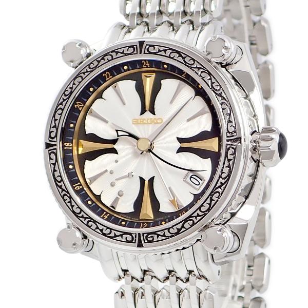 ■商品情報[管理番号]240500567667 [ブランド]セイコー（SEIKO）[対象]メンズ[モデル]ガランテ スプリングドライブ GMT 美女と野獣[型番]SBLA061 5R66-0AV0[ムーブメント]自動巻き[カラー] 【文字盤...