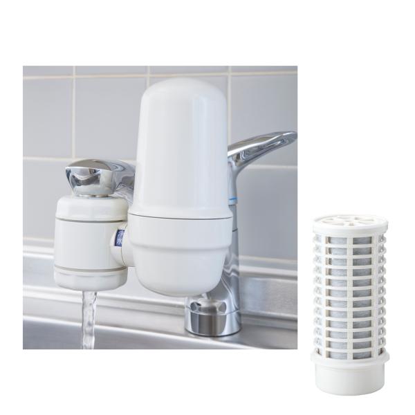 【発売日：2023年12月21日】浄水器の蛇口タイプです。カートリッジ１個付でお得です浄水力最高の蛇口タイプで3000L大容量。逆流洗浄で効果が長期使用可能。●JIS規格20項目を全てクリア済