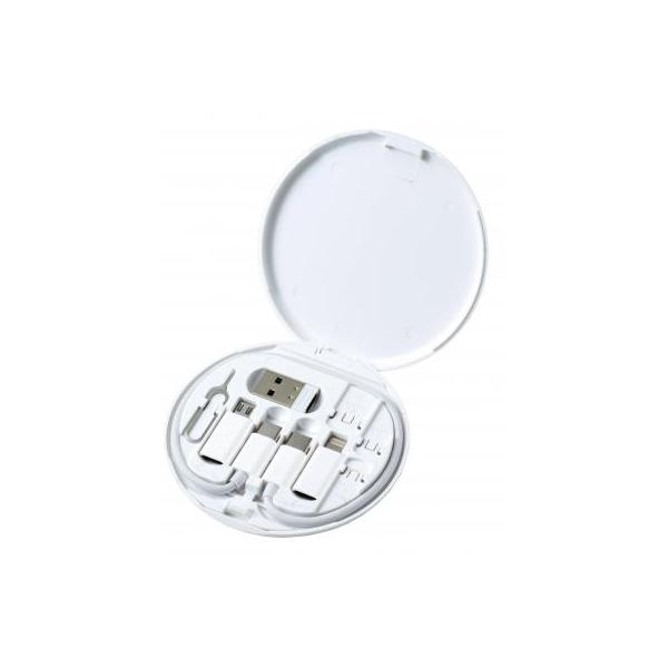 ケースインマルチケーブルセット 96個販売こちらの商品は、96個もしくは96個の倍数をカートに入力してください。※ご注文単位以下の場合はキャンセルさせて頂きます。※価格は1個あたりの価格と成ります。ケースは小さなバッグにもラクラク入る厚さ1...