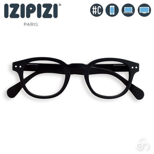 IZIPIZI PCメガネ ブルーライトカット #C ブラック思わず笑顔が出てしまうそんな日常使いのメガネ。カラフルで誰にでも似合うコレクション。IZIPIZIは、「すべての人が利用でき、家族全員が人生のあらゆる瞬間を笑顔になれるスタイリッ...