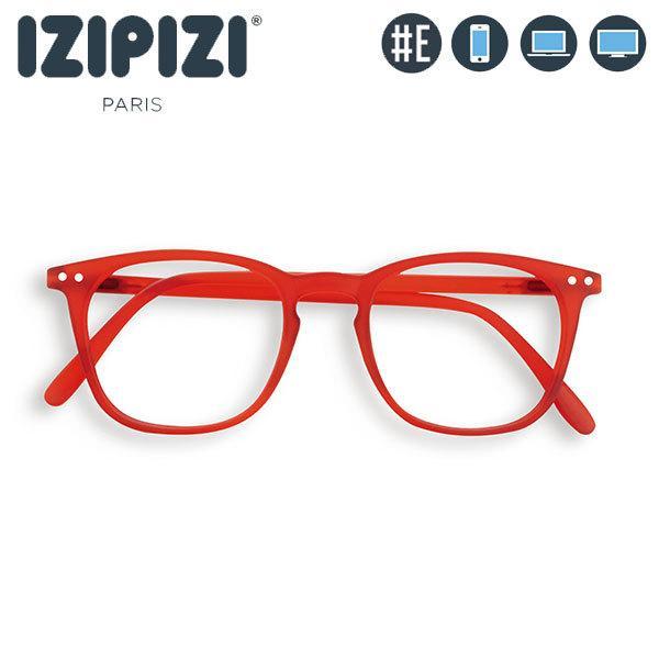 IZIPIZI PCメガネ ブルーライトカット #E レッド思わず笑顔が出てしまうそんな日常使いのメガネ。カラフルで誰にでも似合うコレクション。IZIPIZIは、「すべての人が利用でき、家族全員が人生のあらゆる瞬間を笑顔になれるスタイリッシ...