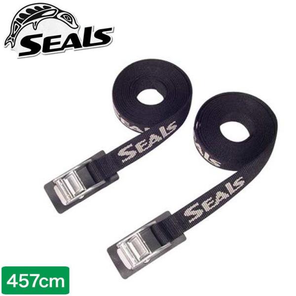 SEALS(シールズ) ルーフラックカムストラップ 457cm(15フィート) 2本セット 40742カヤックのスプレースカートで人気のあるSEALSのルーフラックベルト。カヤックをルーフに車載するとき、車に固定するためのタイダウンベルトで...