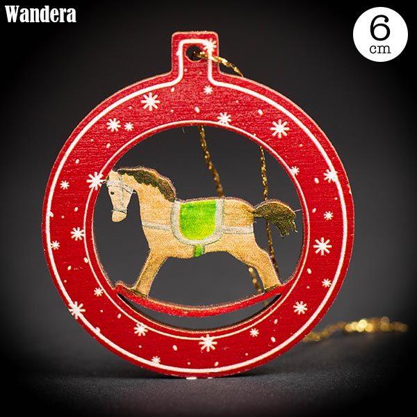 木ならではのあたたかい雰囲気を感じることができるヴァンデーラのオーナメント。特に繊細なカットで美しい絵を描くオーナメントは、クリスマスのモミの木に飾るだけではなく、インテリアとして飾っておくだけでもオシャレで素敵です。飾っておくだけで癒しの...