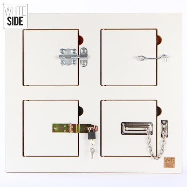 ホワイトサイドのウォールパネル・ドアーズです。ホワイトサイドは新しい革新的な製品を生み出すポーランドの会社です。製品には、特殊加工を施された木材を使うことで、水性ペンでお絵かきが出来る仕様になっています。素材の調達、加工もすべてポーランド国...