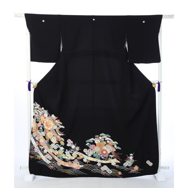 黒留袖レンタル 結婚式 結納 叙勲式 第一礼装 既婚女性 新郎新婦母 祖母 叔母 伯母 姉妹 披露宴 比翼仕立て正絹 五つ紋 足袋プレゼント 往復送料無料 ●必ず下の商品情報を表示いただきご予約状況をご確認ください。↓↓↓↓↓↓↓↓↓↓↓↓...