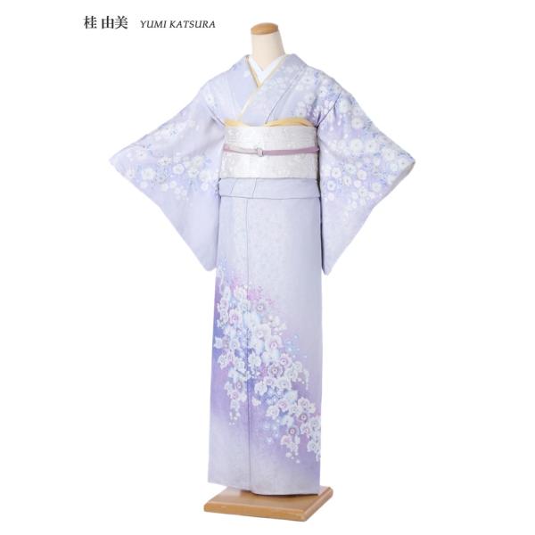 訪問着レンタル 訪問着 レンタル フルセット レンタル訪問着 着物レンタル レンタル着物 七五三 入園 入学 卒業式 結婚式 およばれ 結納 撮影 家族写真 記念写真 貸衣裳 正絹 金彩 紫 金通し ラメ感 辻ヶ花 桂由美 YUMI KAT...