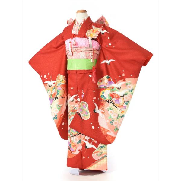 七五三レンタル 七歳女児七五三AP7006 女の子七五三 レンタル七五三  753レンタル  鶴 梅  古典  赤  七五三 ７歳  七歳  7歳女の子   往復送料無料 ●必ず下の商品情報を表示いただきご予約状況をご確認ください。↓↓↓↓...