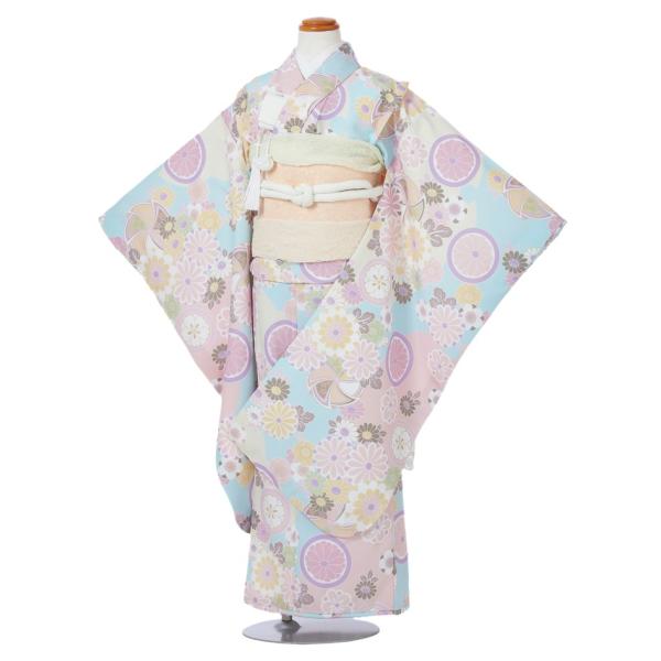 【レンタル】七五三レンタル 七歳女児 七五三 七五三着物 女の子七五三 レンタル七五三 753レンタル 七五三 水色 古典 花紋 お宮参り 発表会 桃の節句 お誕生日 七五三前撮り 七五三撮影 送料無料 往復送料無料 七五三衣装 七五三衣裳...