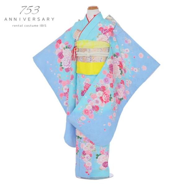 【レンタル】七五三レンタル 七歳女児七五三AP7189 七五三着物 女の子七五三 レンタル七五三 753レンタル 水色 七五三　れんたる ７歳 七歳 7歳女の子 往復送料無料 ●必ず下の商品情報を表示いただきご予約状況をご確認ください。↓↓...