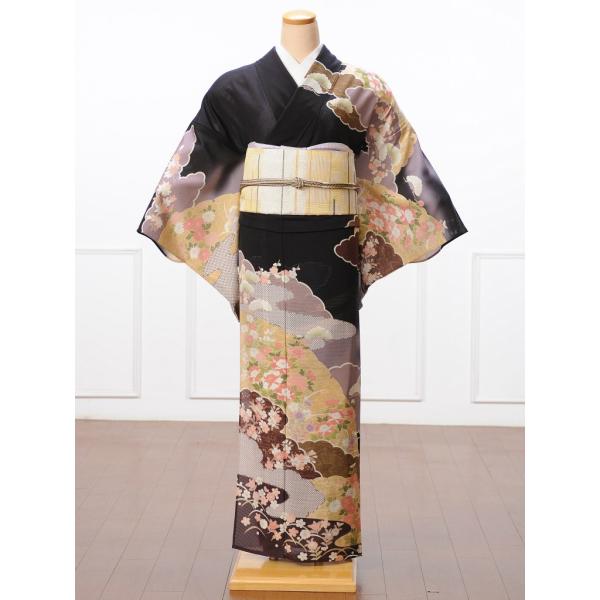 夏用正絹訪問着レンタルフルセット8DT03 夏用訪問着 訪問着 レンタル 結婚式 パーティ 夏 駒絽 ７月〜９月上旬 濃紺 雲取り 150cm〜170cm位まで 足袋プレゼント 往復送料無料 ●必ず下の商品情報を表示いただきご予約状況をご確...