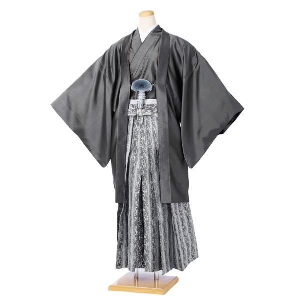 紋付袴 レンタル (1月/成人式)8SAF-39 紋付き 羽織袴レンタル 着物レンタル レンタル着物 男性 男着物 紳士 着物 成人式 結婚式 ハタチ 二十歳 20才 20歳 男袴 貸衣装 168ｃｍ〜172ｃｍ位まで 黒縞袴 カラシ色着物...