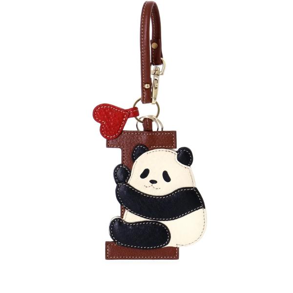 イビサ公式 キーチャーム かわいい パンダ ぱんだ 本革 レザー ギフト プレゼント ハンドメイド レディース 誕生日イビサ キーチャーム チャーム パンダ 牛革 レザー 可愛い 贈り物 使いやすい 通勤 旅行 トラベル 女性 イビザ ib...