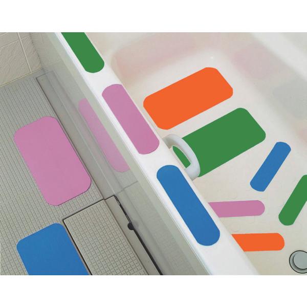 【カラー】オレンジ【サイズ】5×20cm【入数】12枚入【材質】シート部：エチレンビニルアセテート（EVA）発泡体　粘着テープ：アクリル系粘着剤【JAN】4958519401343