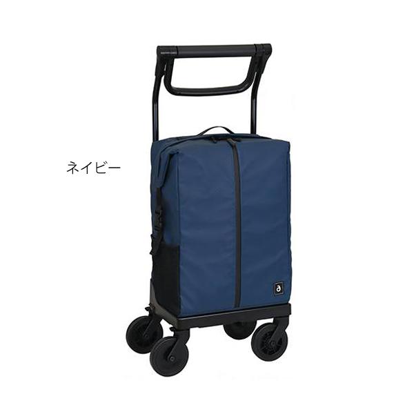 【カラー】ネイビー【本体サイズ】幅32×奥行22.5×高さ64.5〜87.5（cm）【持ち手高さ】64.5〜87.5cm（6段階調節）【バッグサイズ】幅31×奥行18×高さ42（cm）【バッグ容量】約24L【最大積載荷重】8kg【重量】約2...