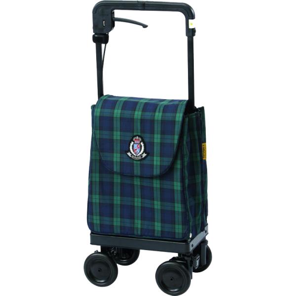 【カラー】タータングリーン【本体サイズ】使用時：幅23.5×奥行36.5×高さ66.5〜86.5cm（6段階調節）　収納時：幅23.5×奥行36.5×高さ66.5cm【バッグサイズ】幅31×奥行20×高さ39cm【重量】2.6kg【バッグ容...