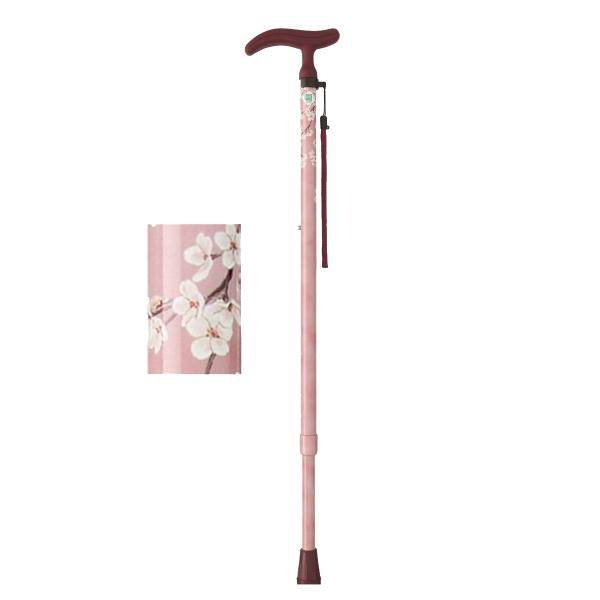 【カラー】桜ピンク【サイズ】全長約66.5〜89cm（2.5cm間隔、10段階調節）【身長目安】約127〜172cm【重量】約250g【材質】シャフト：アルミ　グリップ：エラストマー加工【メーカー品番】WB3750【JAN】49776267...