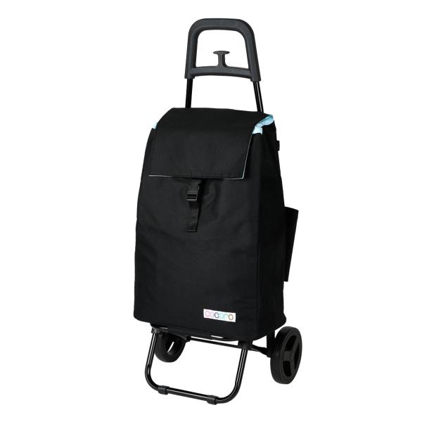 【カラー】ブラック【本体サイズ】使用時：幅36.5×奥行19.5×高さ93cm【バッグサイズ】幅36.5×奥行19.5×高さ56cm【バッグ容量】約40L【最大積載量】20kg【材質】フレーム：スチール　バッグ表地：ポリエステル100％　バ...