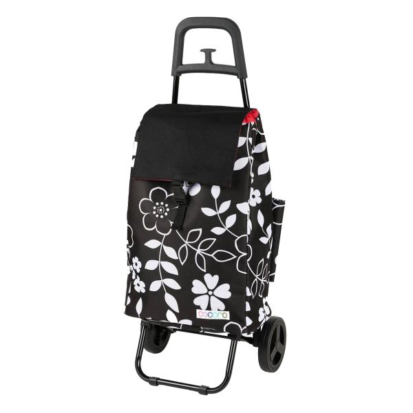 【カラー】ブラック【本体サイズ】使用時：幅36.5×奥行19.5×高さ93cm【バッグサイズ】幅36.5×奥行19.5×高さ56cm【バッグ容量】約40L【最大積載量】20kg【材質】フレーム：スチール　バッグ表地：ポリエステル100％　バ...