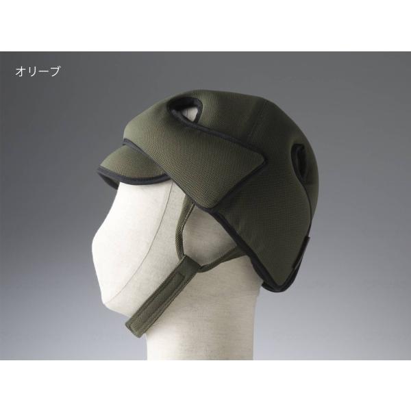 【サイズ】56〜62cm【カラー】オリーブ【材質】表地：ポリエステル100％　裏地：ポリエステル100％　あごひも別地：綿100％　緩衝材：PORON＋メッシュ【メーカー品番】2007【JAN】4521573010068