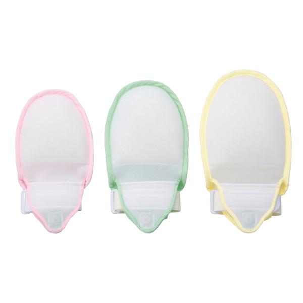 【カラー】グリーン【入数】2個入【適応サイズ】レギュラー（対応手首廻り：15〜20cm）【材質】側地 甲側：ポリエステル100％（立体メッシュ）平側：ポリエステル65％、綿35％（デニム抗菌防臭加工）　中身 甲側・平側：熱可塑性エラストマー...