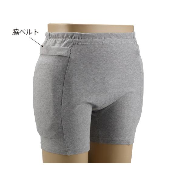 【適応サイズ】L：ウエスト82〜92cm【材質】表：ベア天竺（綿92％、ポリウレタン8％）クッション：スチレン系ラストマー【カラー】グレー【その他】洗濯○　脱水○　乾燥機×【メーカー品番】3904【JAN】4975520664604