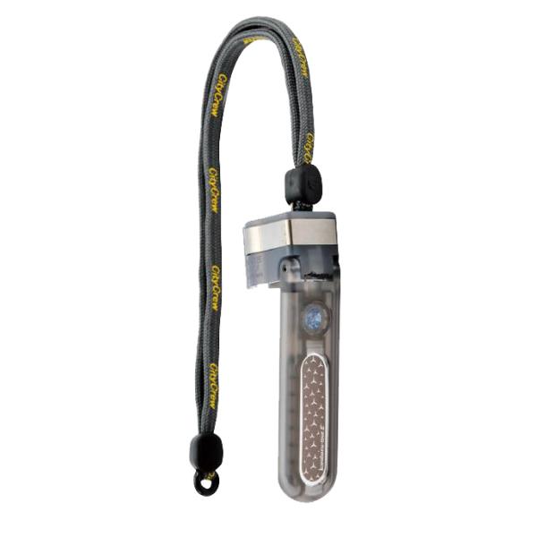 【サイズ】M：8.7×3.2×1.9cm【重量】18g【カラー】スケルトングレー【材質】ゴム、PE、ABS、スワロフスキークリスタル、ステンレス、ポリエステル【メーカー品番】K1900EC-M【JAN】4944706400817