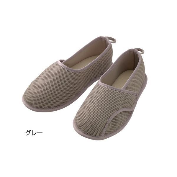 【カラー】グレー【サイズ】LL：25〜26cm【材質】表素材：ポリエステル100％（メッシュ）内素材：ポリエステル100％（メッシュ）中底：綿80％、ポリエステル20％【重量】約130g （片足、Lサイズ）【メーカー品番】2502