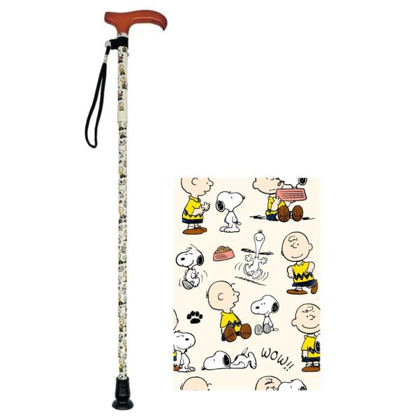 【カラー】ベージュ【サイズ】使用時：75〜85cm（5段階調節・2.5cm間隔）折りたたみ時：約26cm【適応身長】144〜164cm（目安）【シャフト径】上部：1.9cm　下部：1.6cm【重量】約300g【材質】支柱：アルミ　握り部：楓...