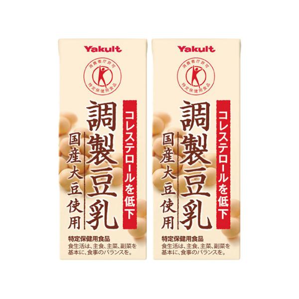 たんぱく質の含有量が高い国産大豆を100％使用、コレステロールが気になる方におすすめの調製豆乳です。内容量：200mlカテゴリー：調製豆乳保存方法：直射日光、高温多湿を避け保存してください。原材料：大豆（国産）、水あめ、食塩／トレハロース、...