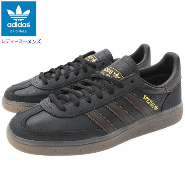 アディダス スニーカー adidas レディース &amp; メンズ ハンドボール スペツィアル Core Black/Dark Brown/Gum オリジナルス ( HANDBALL SPEZIAL IH6568 )アディダス(adida...