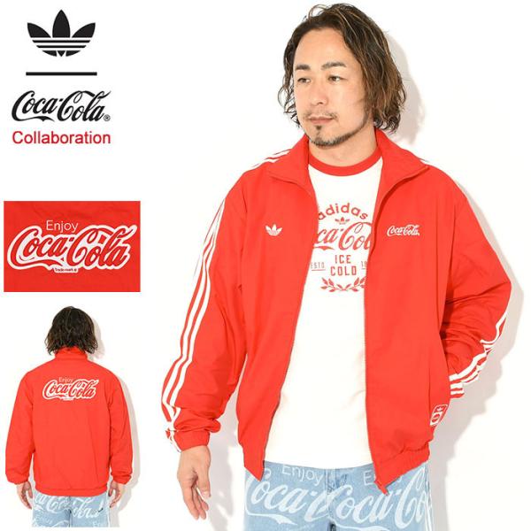 アディダス ジャケット adidas メンズ コカ・コーラ ファイヤーバード トラック コラボ オリジナルス ( Coca-Cola Firebird Track JKT Originals KY2111 )140年の歴史を誇る世界的な人気...